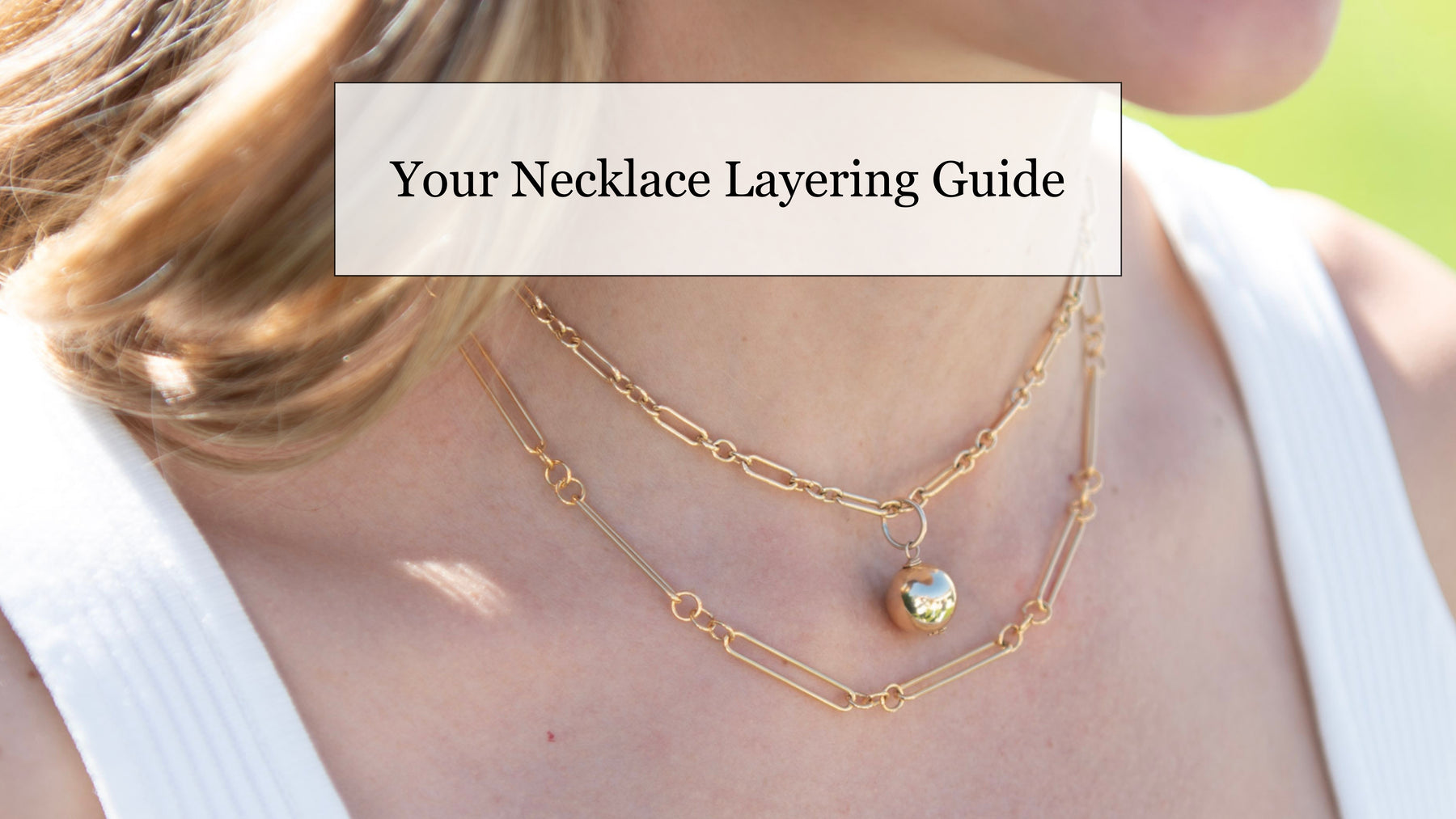 14K Gold Filled Layering Chains | Jewel Ya